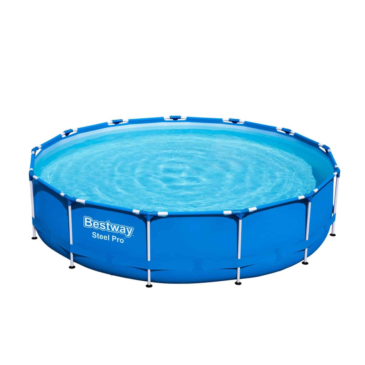 Piscinas desmontáveis redondas para um toque clássico